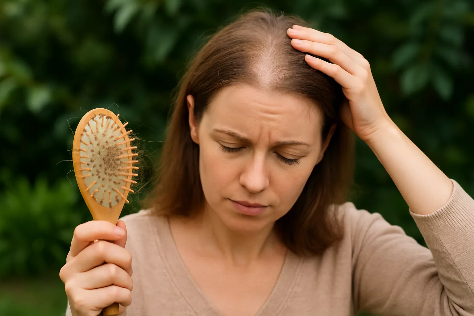 Haarausfall stoppen: Natürliche Wege zu vollerem Haar - LUXURY FIRST ...